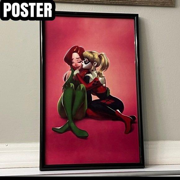 Art | Harley Quinn Poison Ivy Poster | Poshmark